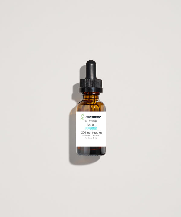 CBD Peppermint Tincture - 6000mg - Isospec Health